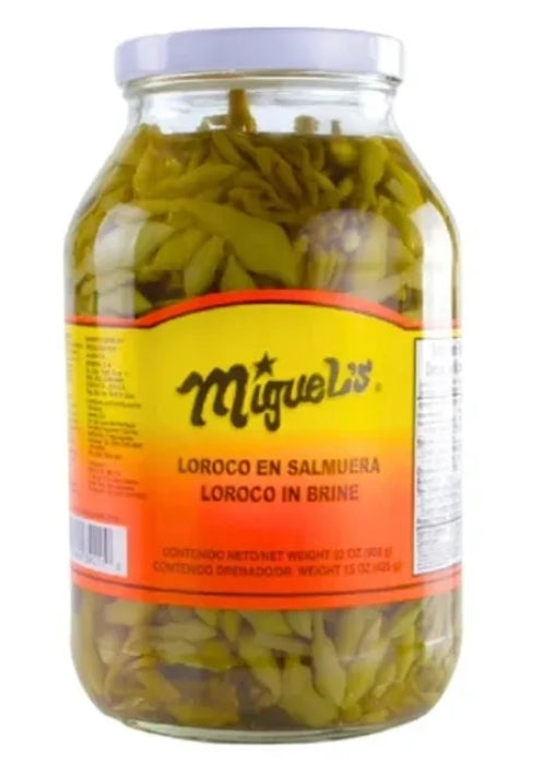Fruits/Vegetables Loroco en salmuera. 950ml loroco in briene. – Latin ...